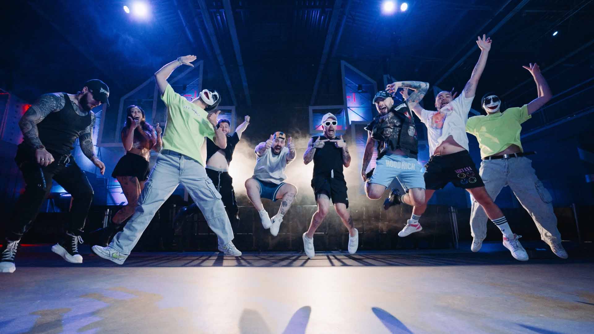 This is the full lineup of AR GANG - THE PARTY